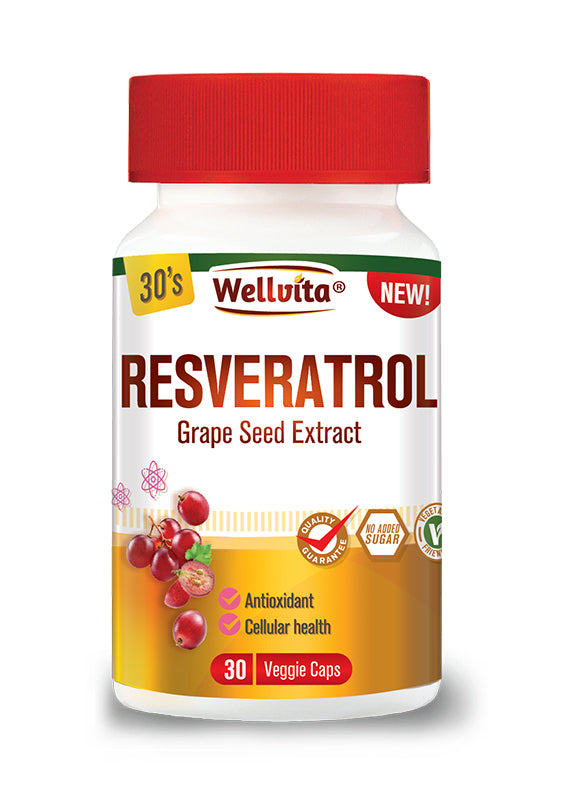 Resveratrol Capsules-Buy Online in South Africa - Wellvita