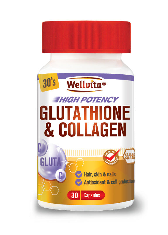Glutathion & Collagen Capsules - Buy Online in South Africa - Wellvita