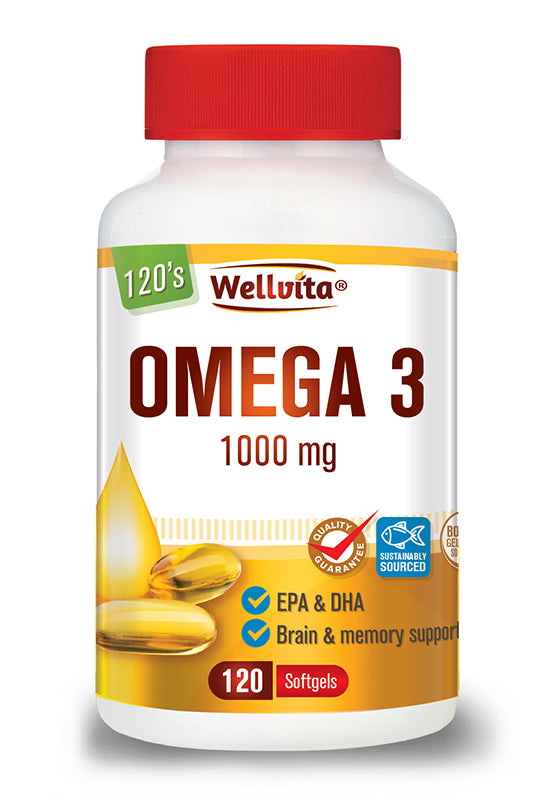 Omega 3 Softgels- Buy Online in South Africa - Wellvita