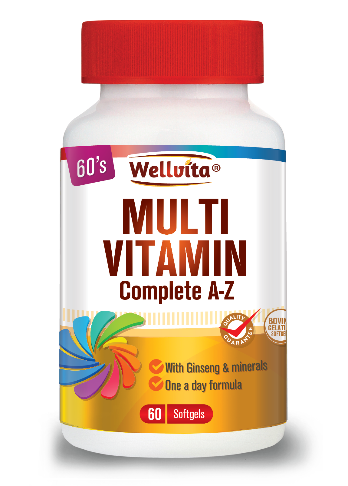 Multivitamin Complete A-Z Supplement-Buy Online in South Africa - Wellvita