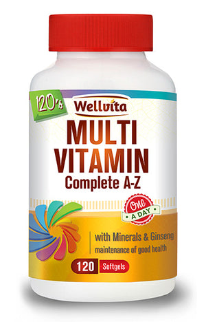 Multivitamin Complete A-Z Supplement-Buy Online in South Africa - Wellvita